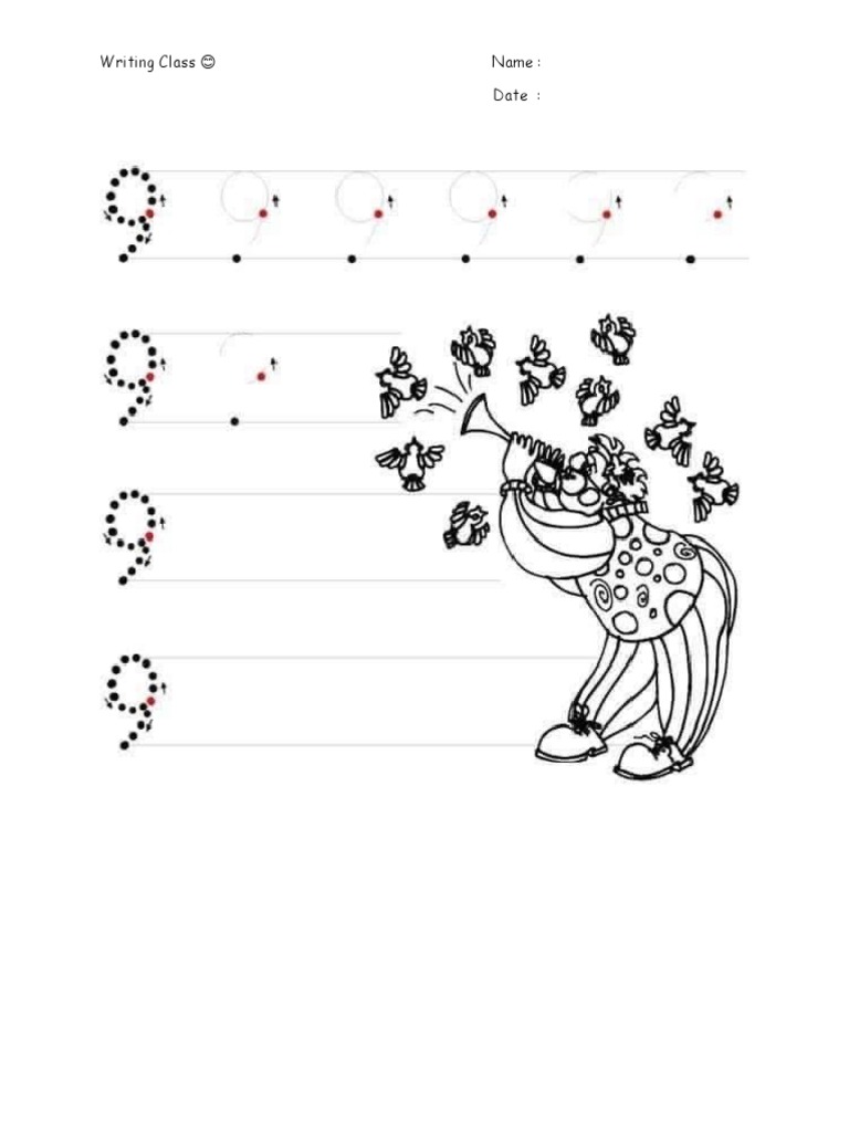 Writing Class Name: Date | PDF