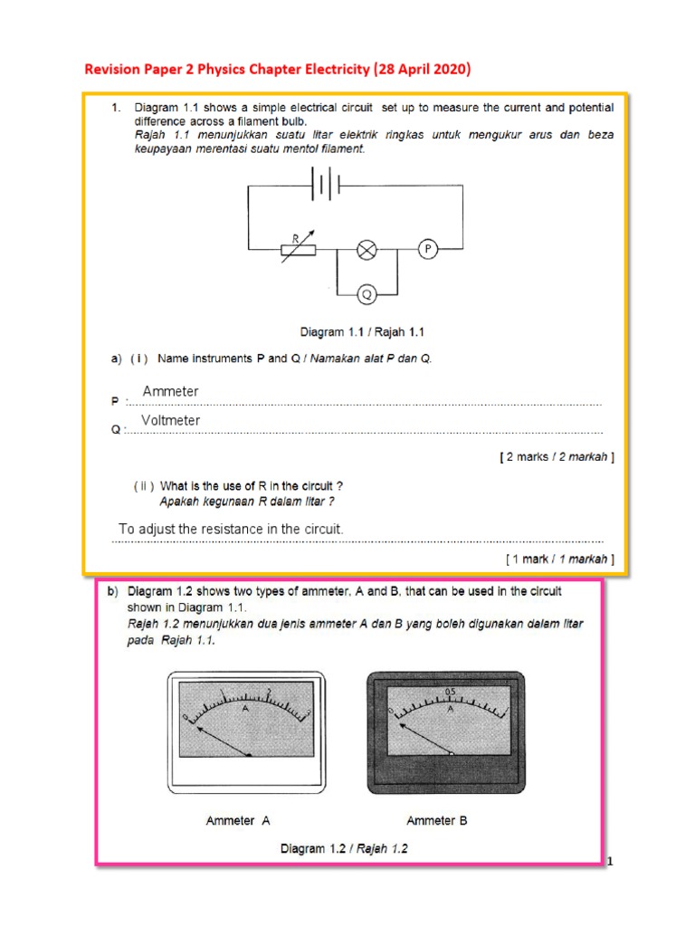 Electricity Concepts and Circuit Analysis | PDF | Electrical Resistance ...