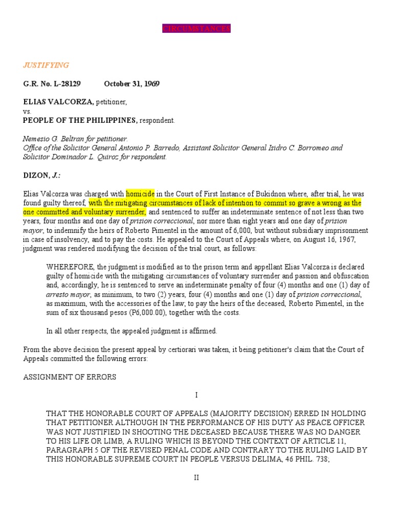 Crim Law Cases | PDF | Confession (Law) | Murder