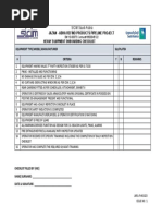Hand Tools Inspection Checklist | PDF