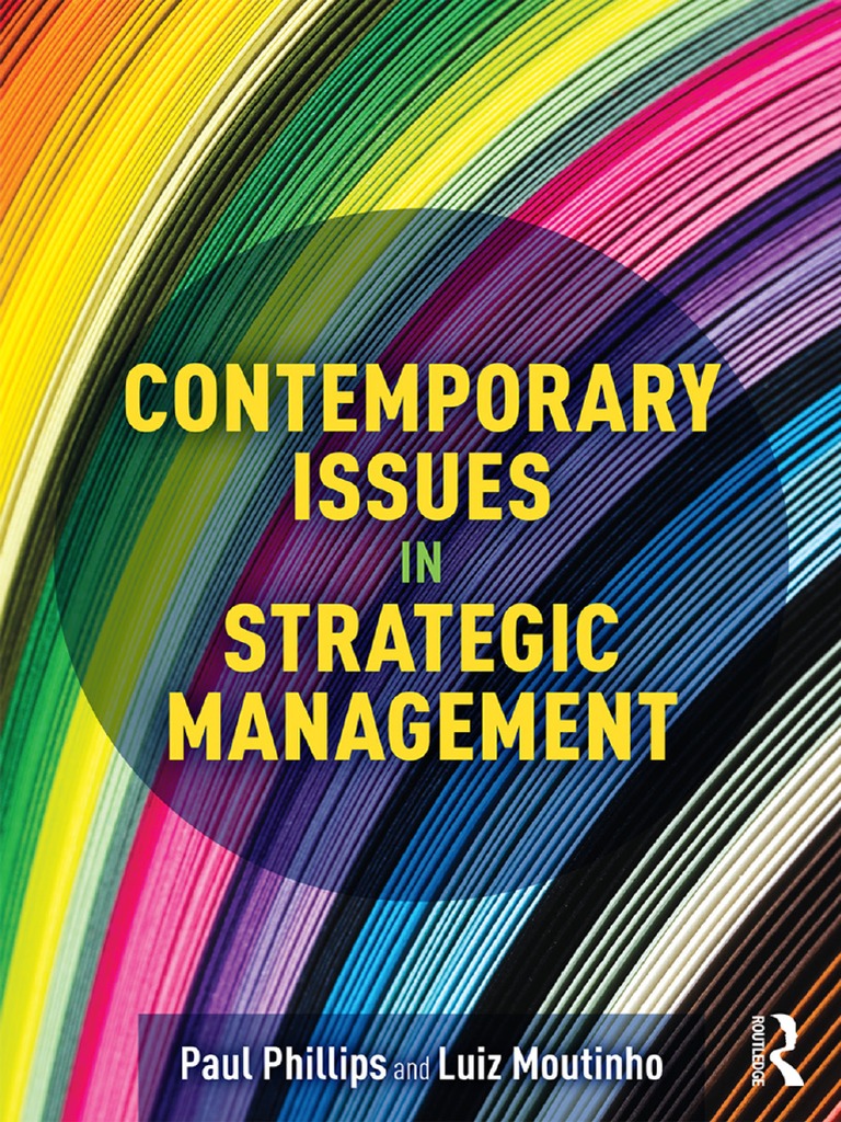 Contemporary Issues in Strategic Management PDF | PDF | Manchester ...