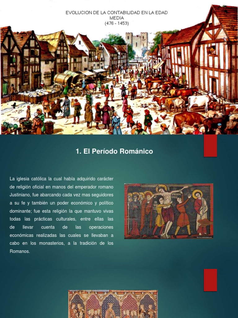Evolucion de La Contabilidad en La Edad Media (476 - 1453) | PDF ...