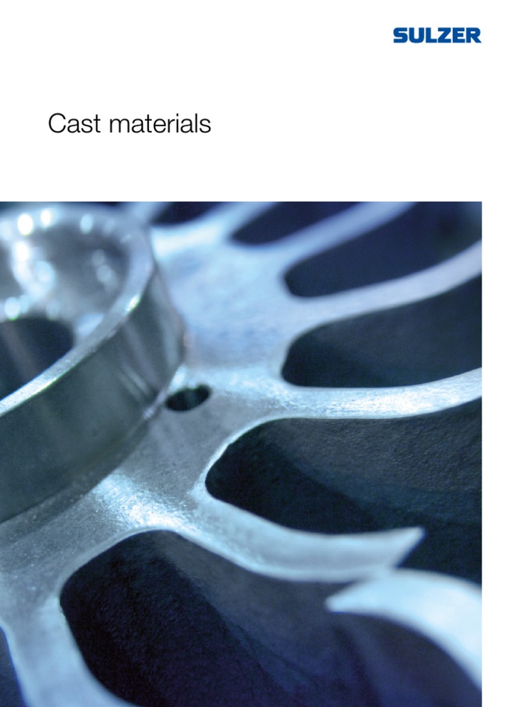 SULZER CastMaterials - E00510 | PDF | Stainless Steel | Corrosion