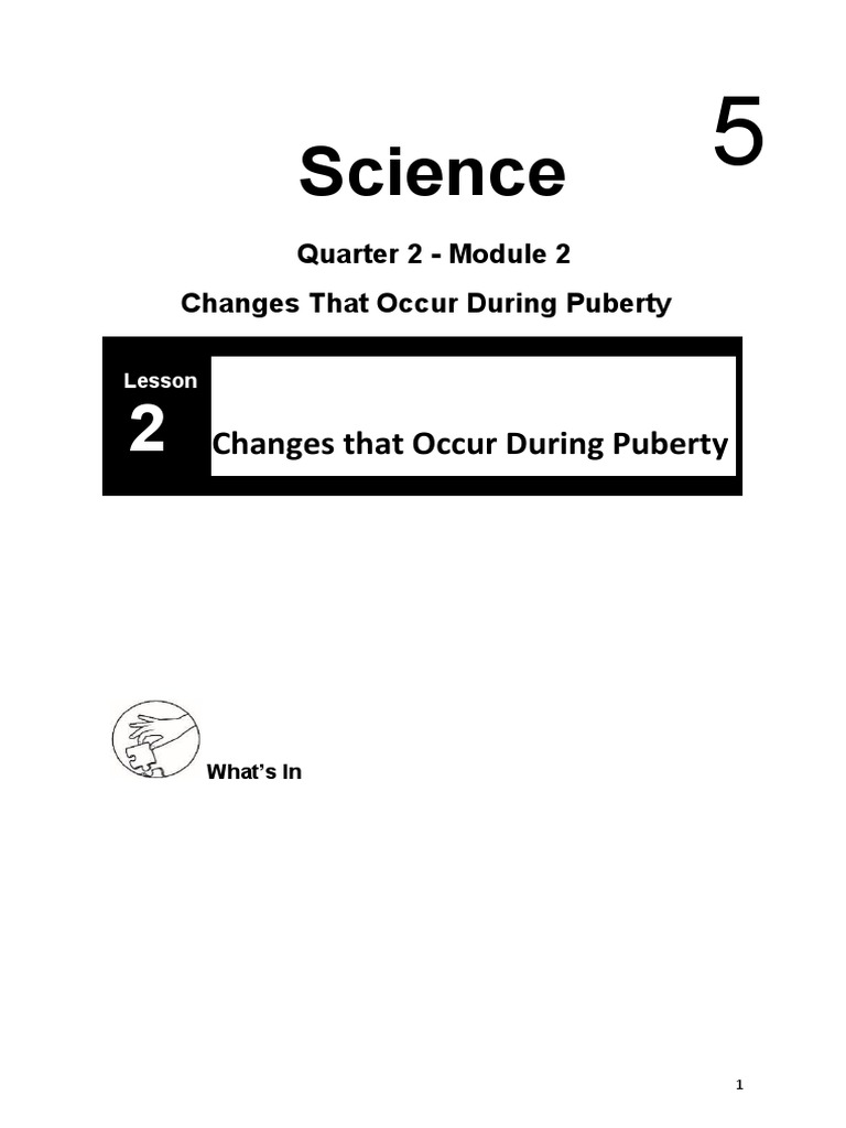 Science: Changes That Occur During Puberty | PDF | Puberty | Sexual ...