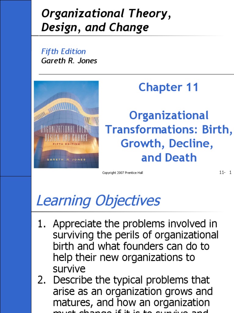 Organizational Theory, Design, and Change | PDF | Ecological Niche ...