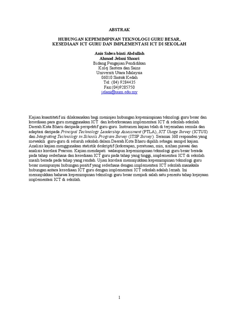 JPPG Uitm Jelani | PDF