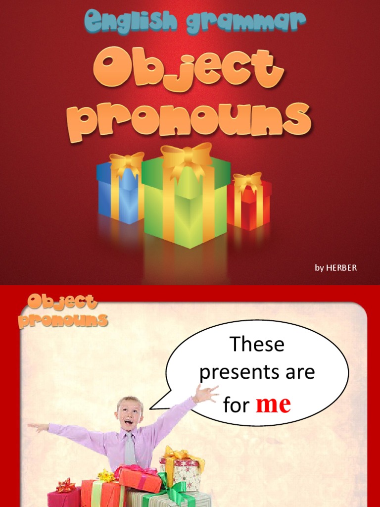 Object Pronouns PPT Flashcards Fun Activities Games - 42227 | PDF ...