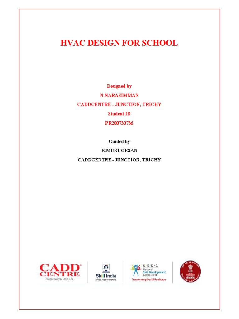 Front Sheet For HVAC Report | PDF