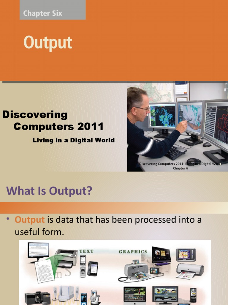ITC Slides L9-L10 | PDF | Printer (Computing) | Liquid Crystal Display