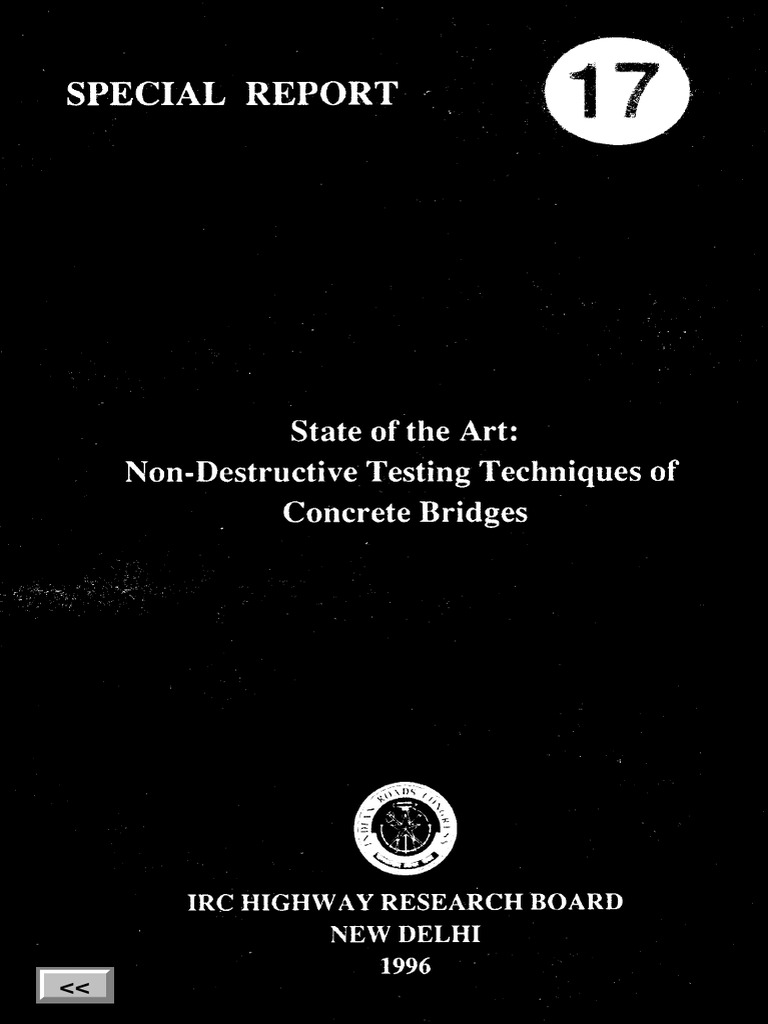 IRC State of Art Report 17 - Non Destructive Testing Techniques of ...