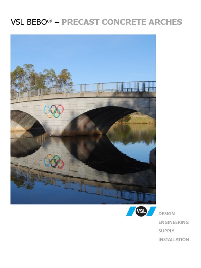 VSL BEBO Brochure | PDF | Precast Concrete | Bridge