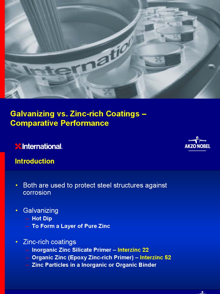 Gavalnise Vs Paints | PDF | Galvanization | Rust