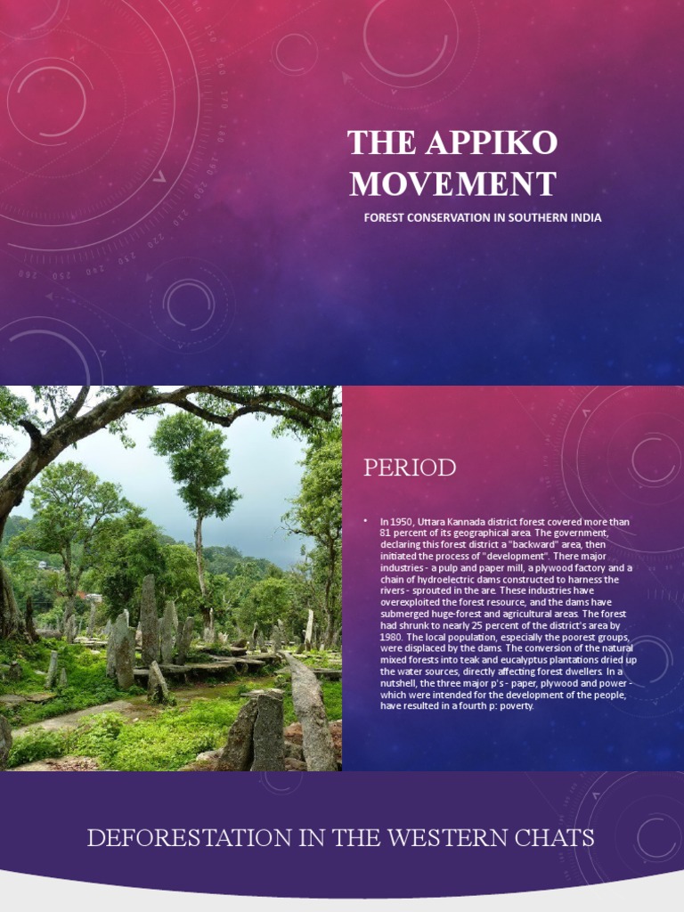 Appiko Movement: Forest Conservation in India | PDF | Forests ...