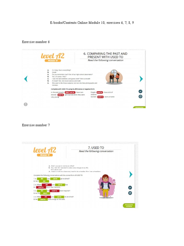 Exercise Number 6,7,8,9 Module 10 | PDF