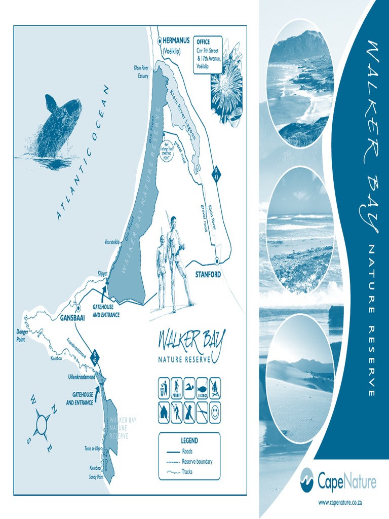 Walker Bay Nature Reserve Guide | PDF | Coast | Angling