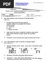 Worksheet Anak SD Kelas 1-3 | PDF
