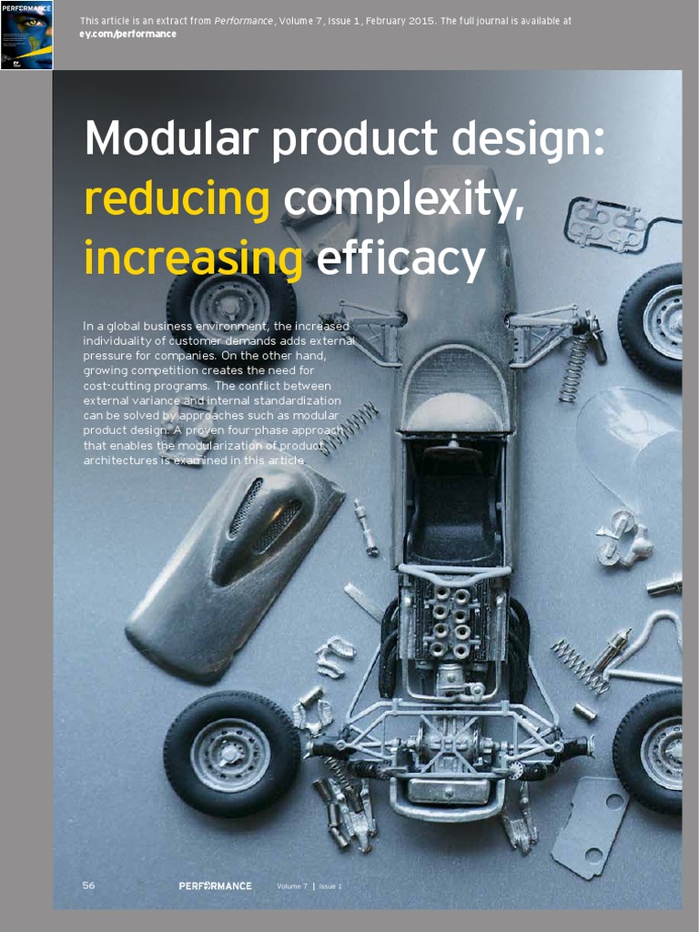 EY Performance Modular PDF | PDF | Modularity | Product Lifecycle