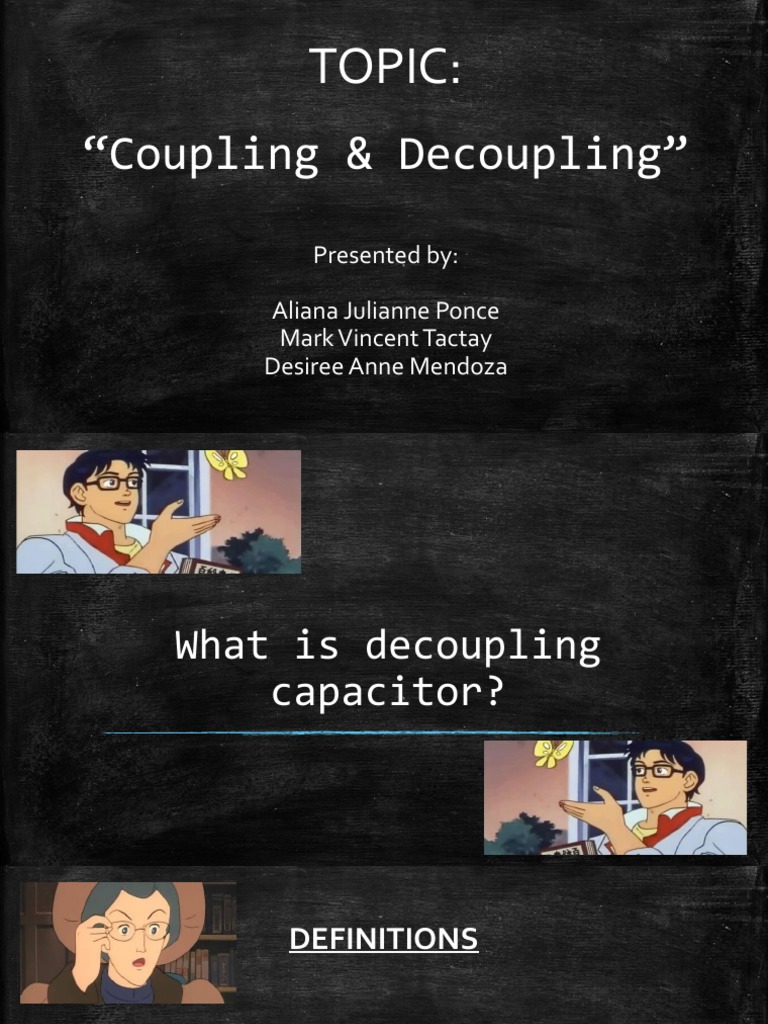 Coupling & Decoupling | PDF | Capacitor | Electrical Network