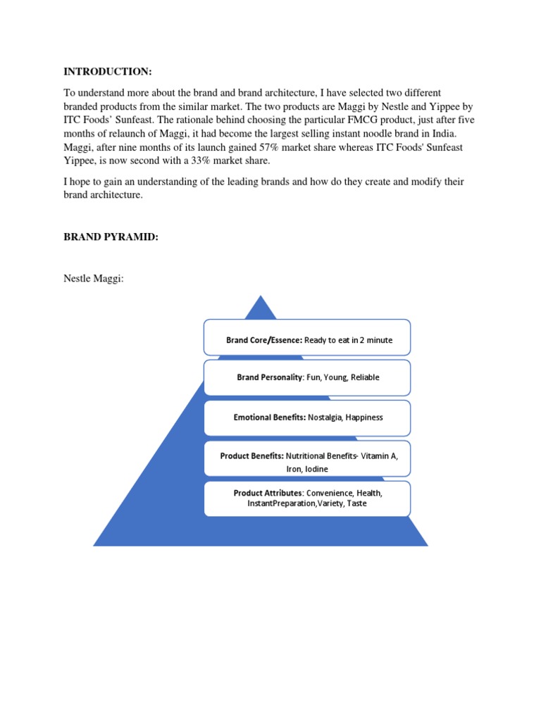 Maggi Yippee | PDF | Brand | Foods