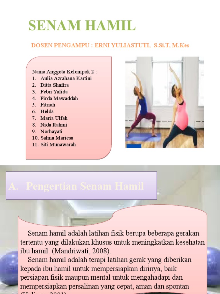 Senam Hamil | PDF