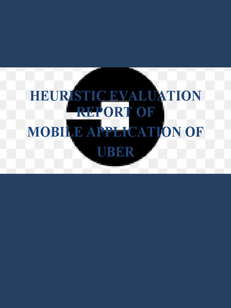 Heuristic Evaluation Report of Uber | PDF | Password | Software