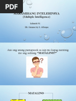 9 Teorya NG Multiple Intelligences | PDF