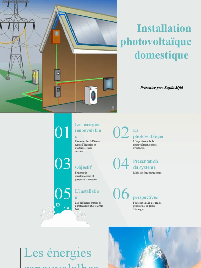 Solar Power Project Proposal by Slidesgo | PDF | Énergie renouvelable ...