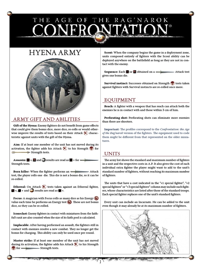 Hyena Army Abilities | PDF | Violence