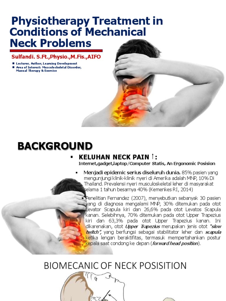 Mechanical Neck Pain | PDF