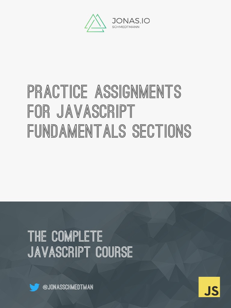 Assignments Js Fundamentals | PDF | Control Flow | Java Script