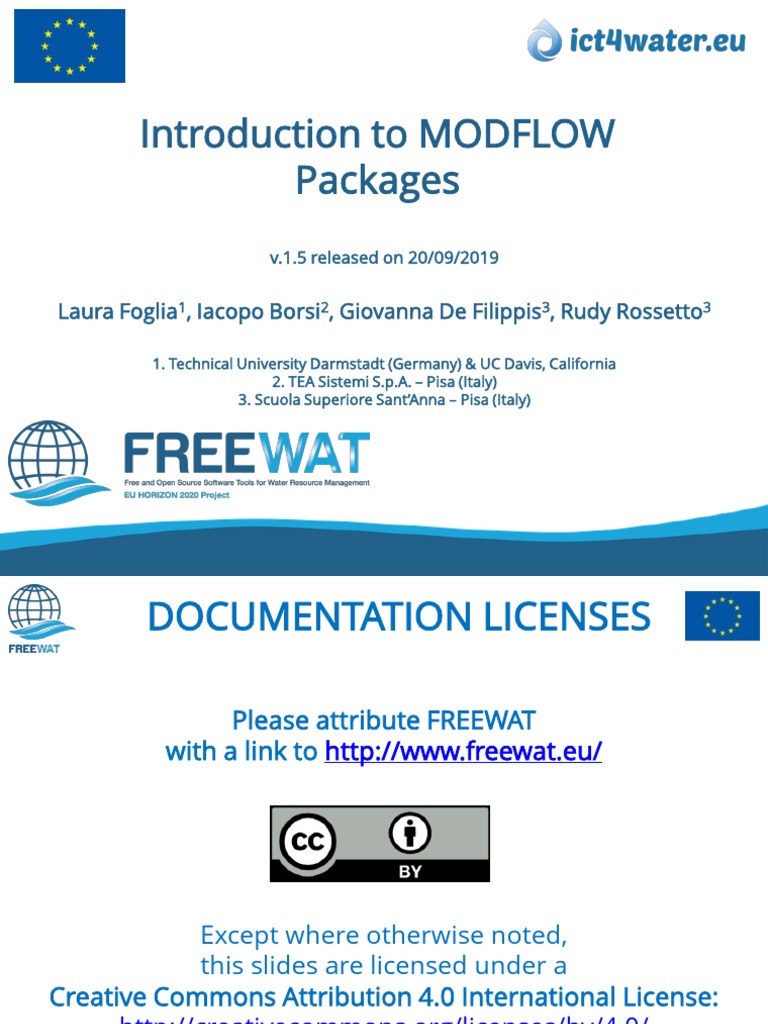 MODFLOW Lecture 2 v1.5 | PDF | Aquifer | Groundwater