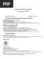 Diversey MSDS - Virex Ii 256 PDF | PDF