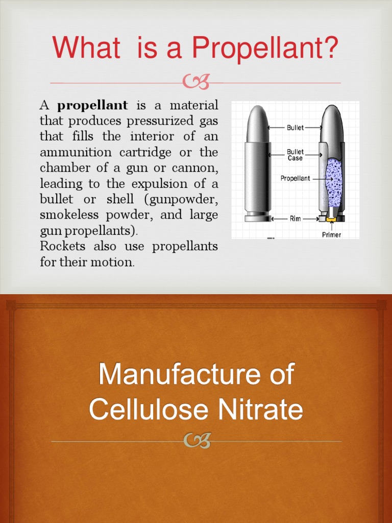 What Is A Propellant? | PDF | Physical Sciences | Materials