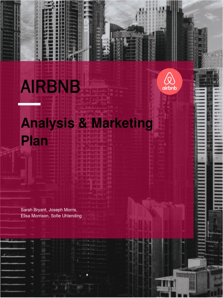 Airbnb Marketing Strategy Analysis | PDF | Airbnb | Tourism