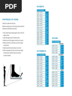 Size Chart - Bata | PDF | Sports & Recreation | Home & Garden