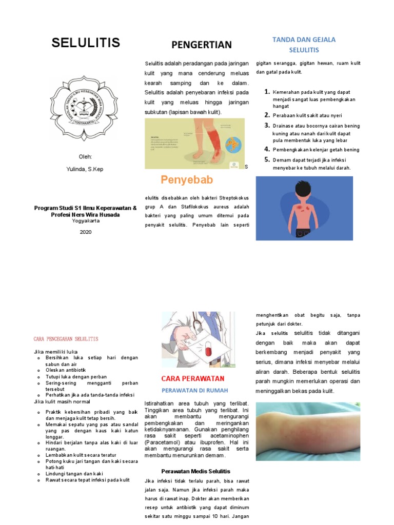 Leaflet Selulitis | PDF
