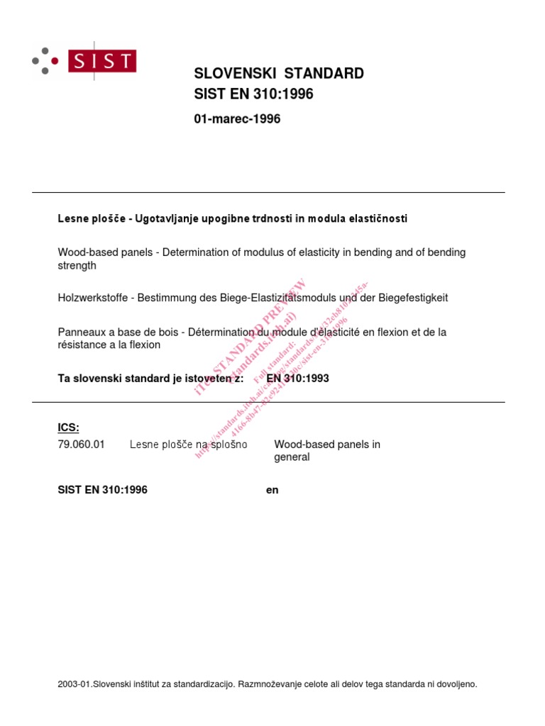 Sist en 310 1996 PDF | PDF