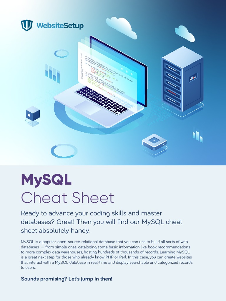 Mysql: Cheat Sheet | PDF | Database Index | Databases