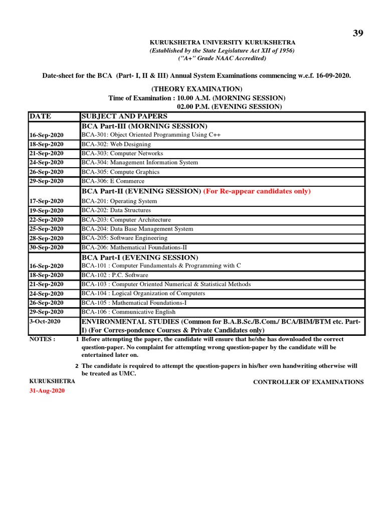 BCA Part - I, II & III | PDF | Information And Communications ...