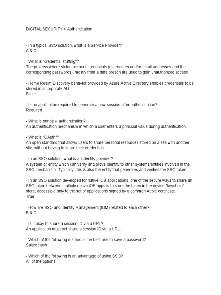 Authentication Pdf
