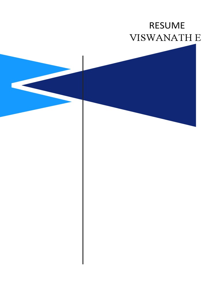 Viswa Resume | PDF | Learning | Nature