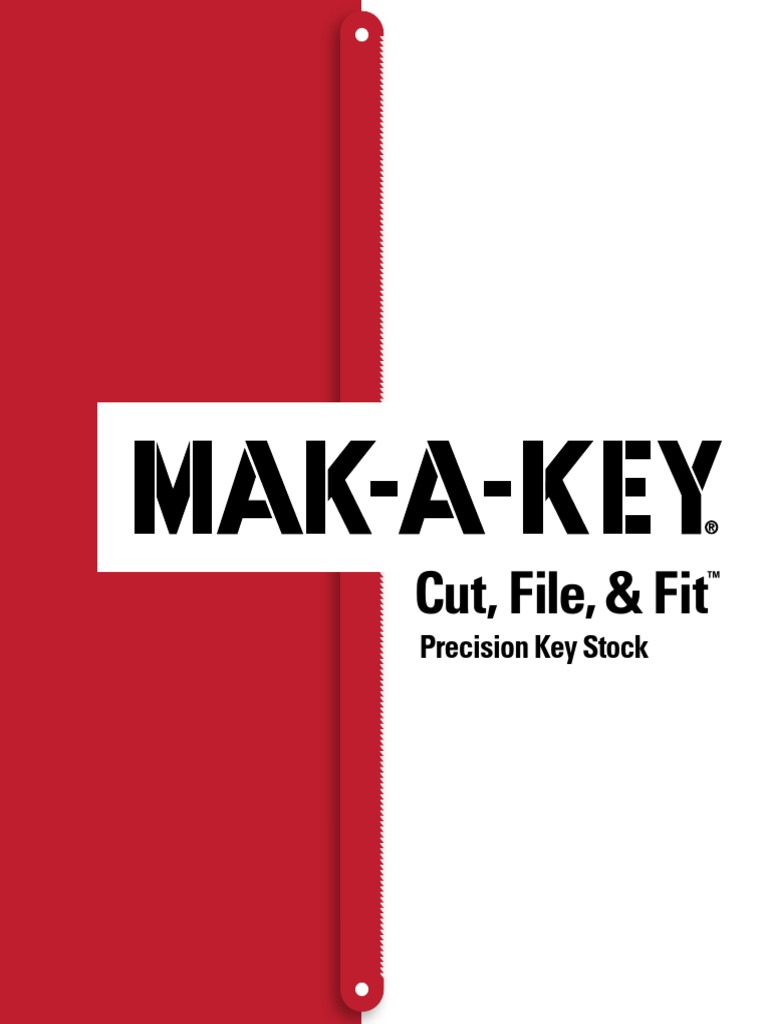 Mak-a-Key Catalog | PDF | Engineering Tolerance | Steel
