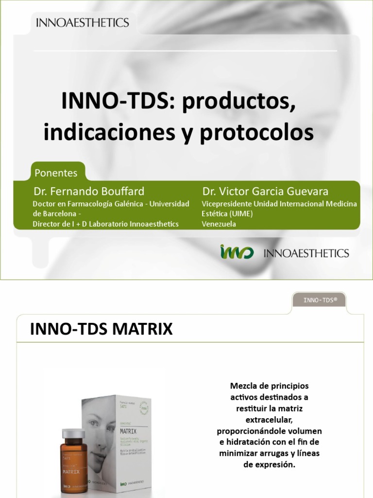 Línea INNO TDS Meso Hipo Roller en Ciruderm | PDF | Metabolismo ...