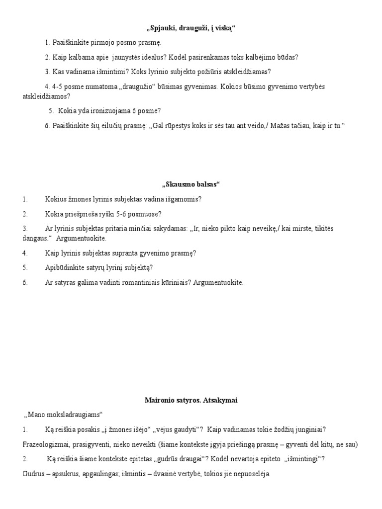 Satyros 2 | PDF