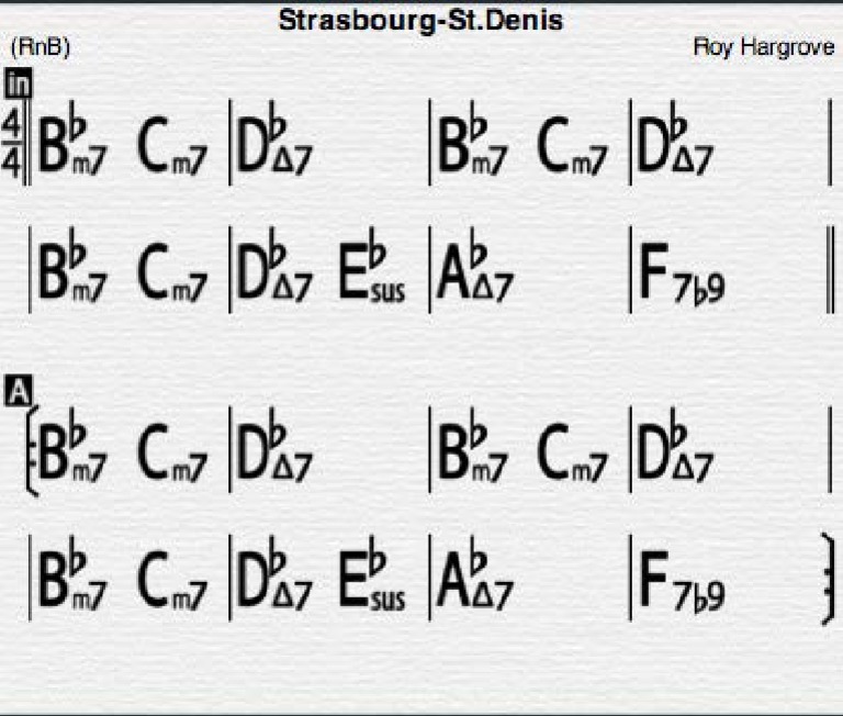 Strasbourg - St. Denis (Chord) PDF | PDF