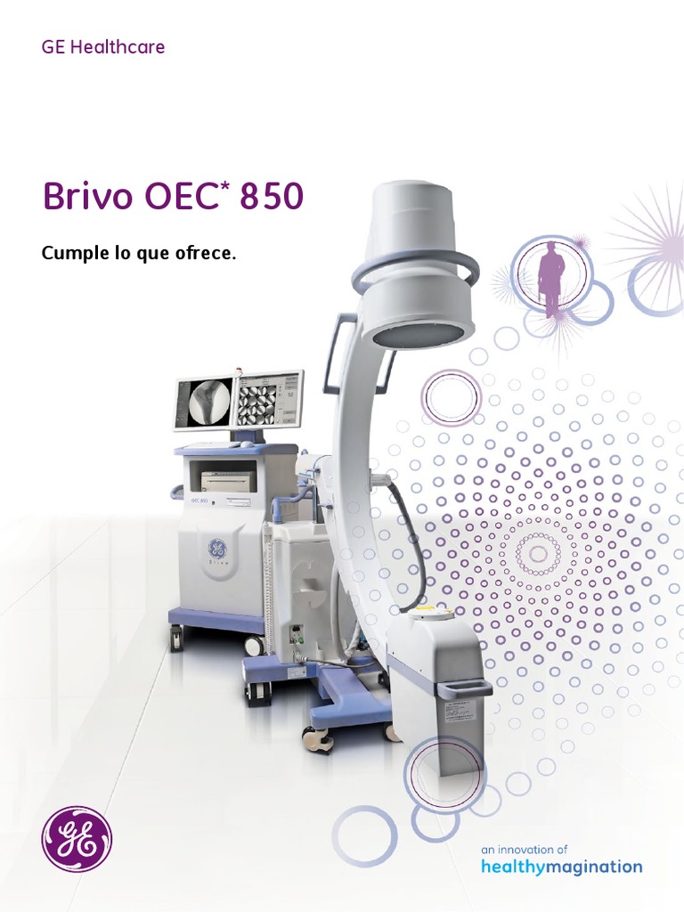 GE Healthcare. Brivo OEC - 850. Cumple Lo Que Ofrece PDF | PDF | Rayo X ...