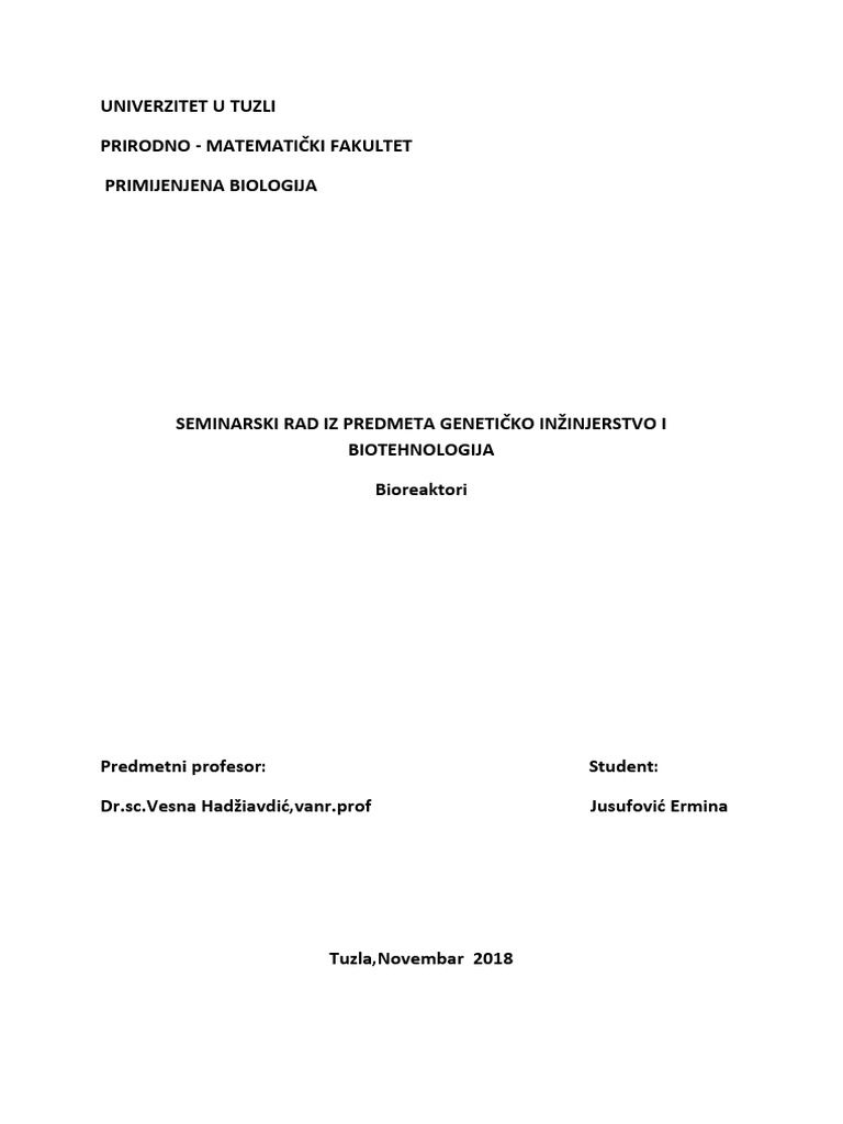 Geneticko Inzinjersvo | PDF