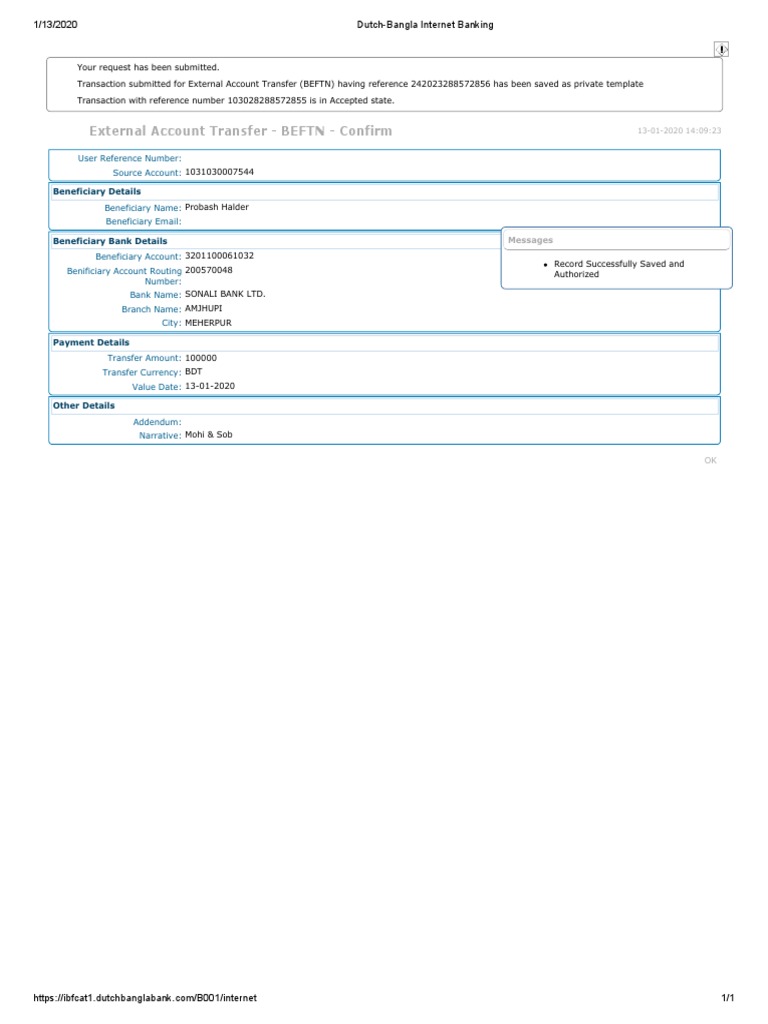 Dutch-Bangla Internet Banking Mohibul & Sobuz 02 | PDF