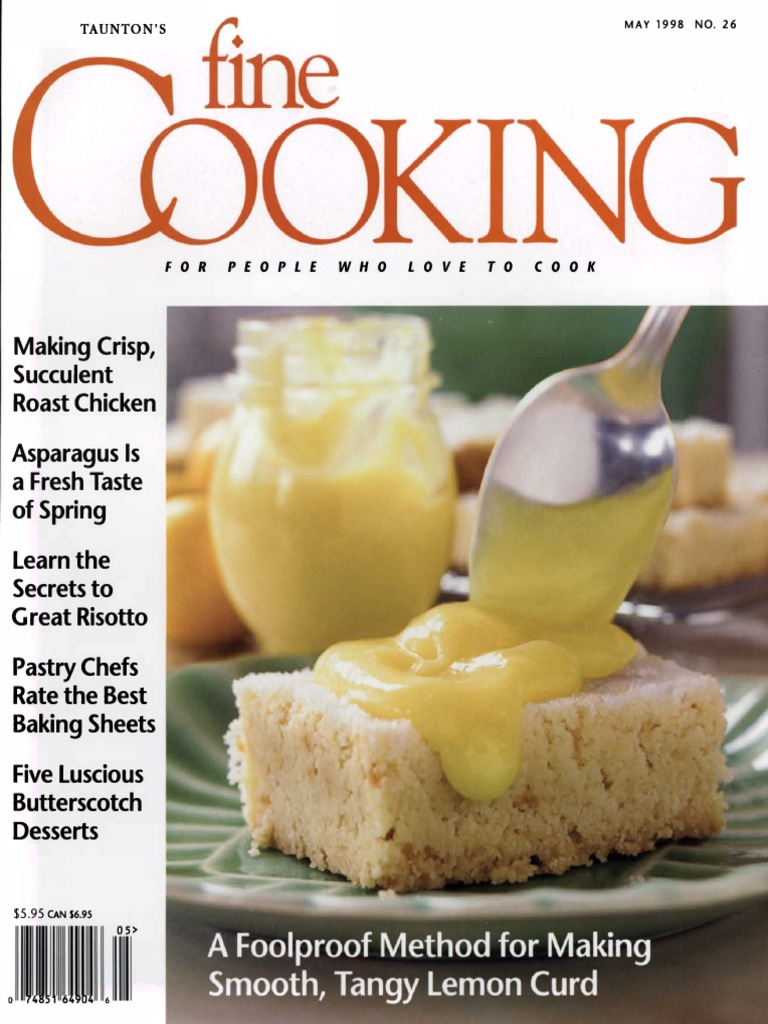 Fine Cooking 026 | PDF | Baking | Desserts