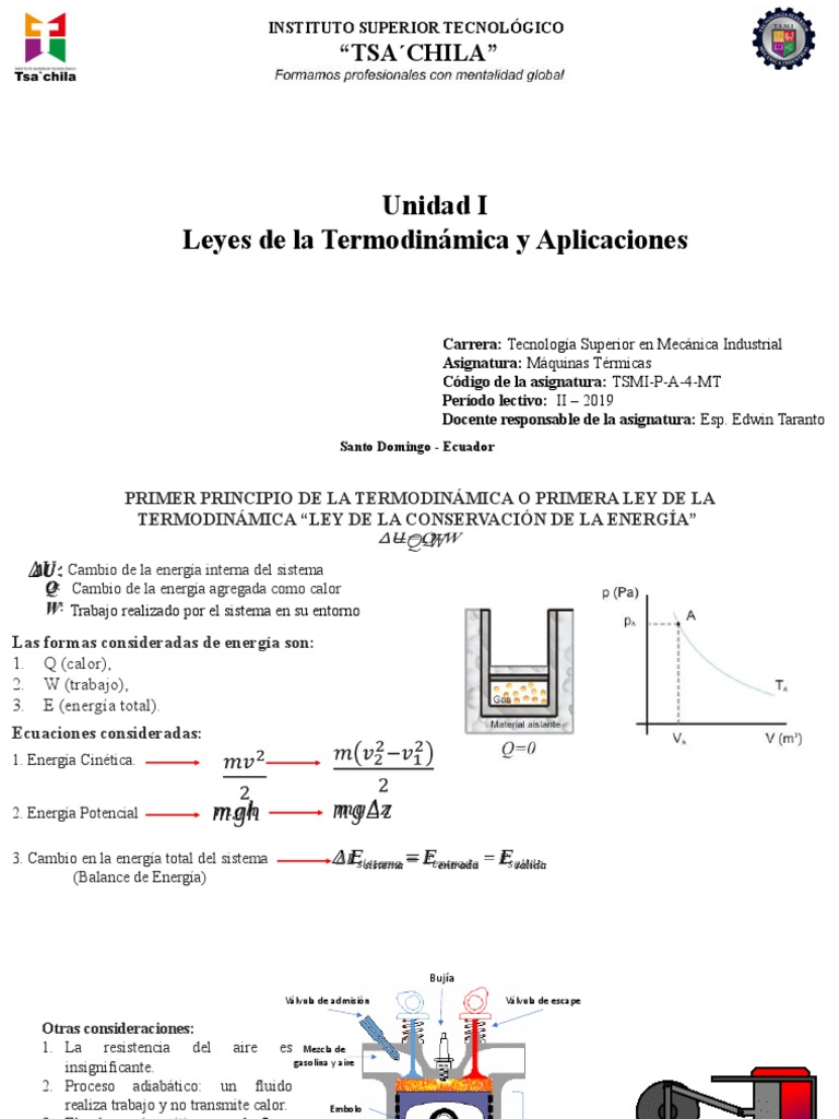 Unidad I - LEYES DE LA TERMODINAMICA - CLASE 2 | PDF | Celsius | Gases